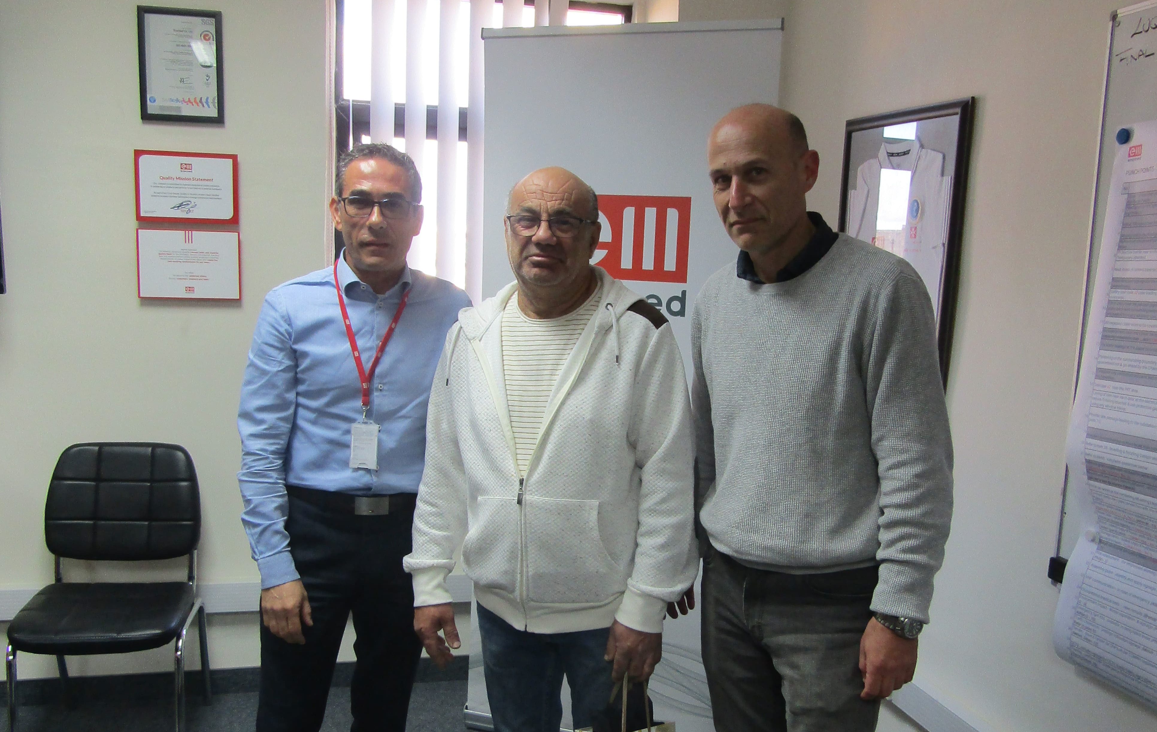 Congratulating Mr. Joseph Psaila - Enemed